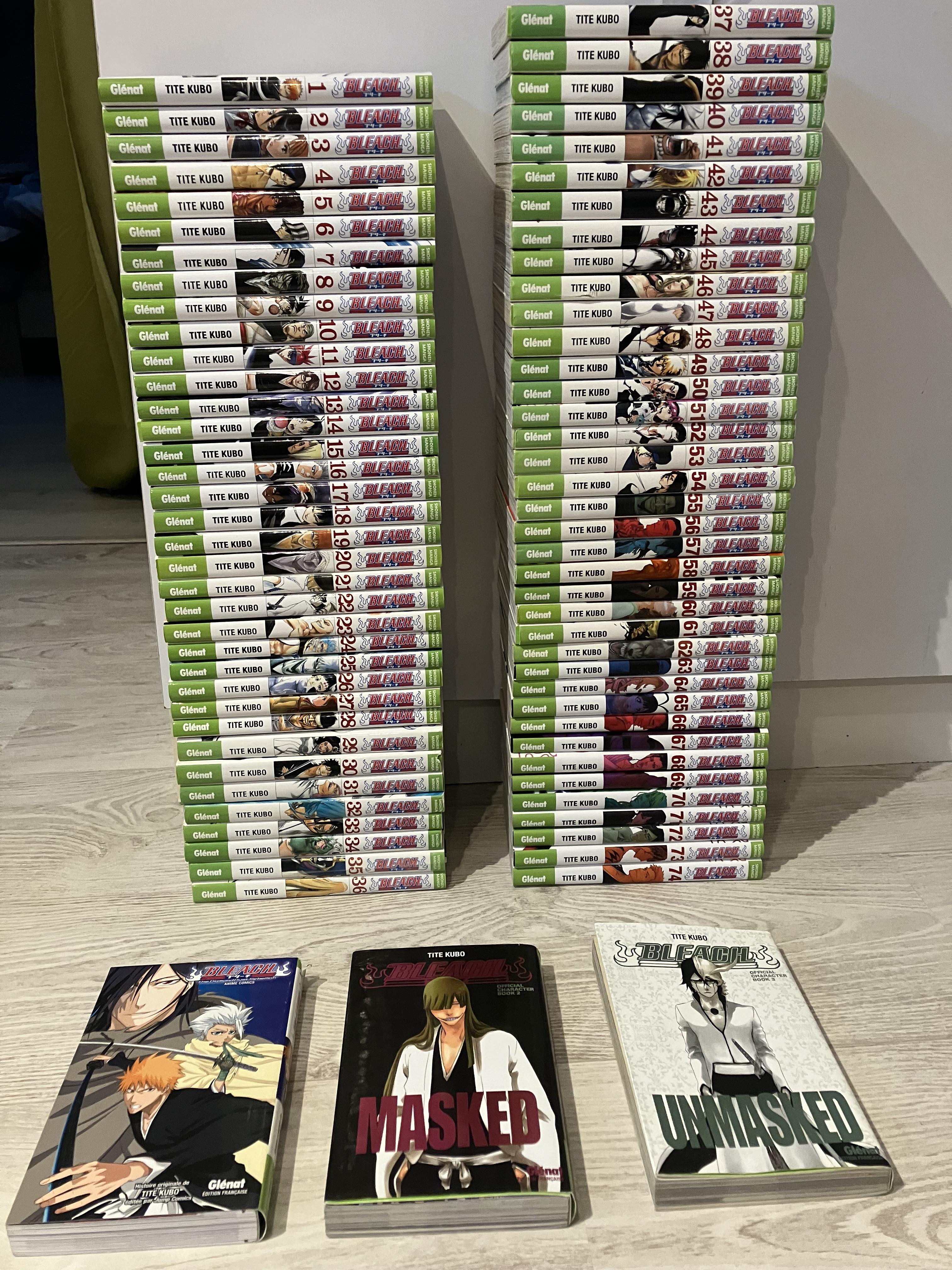 Bleach Collection Complète 74 tomes + 3 hors serie - Nolax-Shop